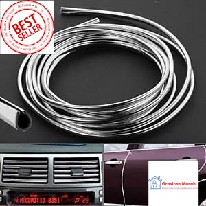 Jual List Krom dekorasi interior exterior mobil moulding trim Chrome ...