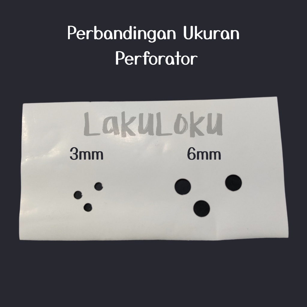 Jual Perforator 3mm One Hole Punch / Pembolong Kertas 1 Lubang ukuran ...