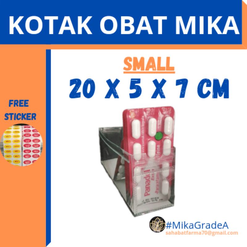 Jual Kotak obat mika / apotek / puskesmas dan rumah sakit | Shopee ...