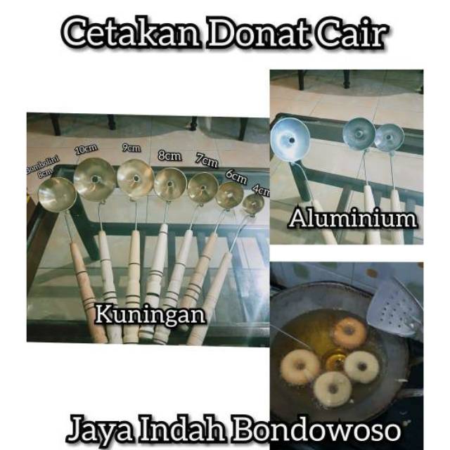 Jual Cetakan Donat Cair kuningan dan aluminium Cetakan donat bahan ... Jual Cetakan Donat Cair kuningan dan aluminium Cetakan donat bahan ...