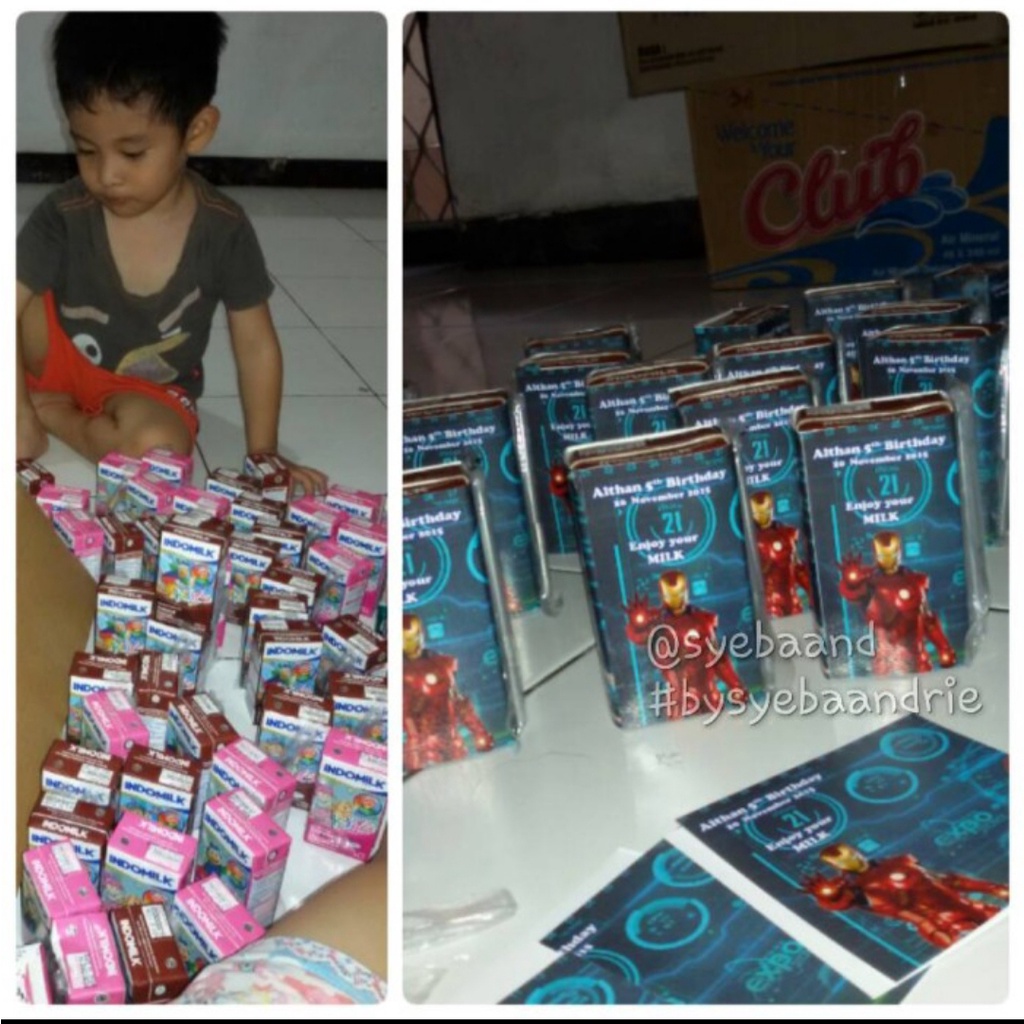 Jual LABEL SUSU 115 ML MINIMUM ORDER 12 PCS | Shopee Indonesia