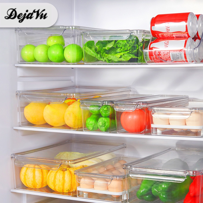 Jual Dejavu Box Plastik Kotak Penyimpanan Kulkas Food Storage Box ...