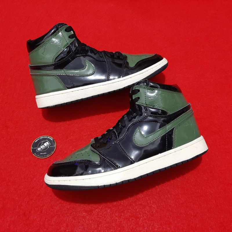 Jual SEPATU AIR JORDAN 1 RETRO HIGH SOLEFLY ART BASEL BLACK SIZE. 42 ...