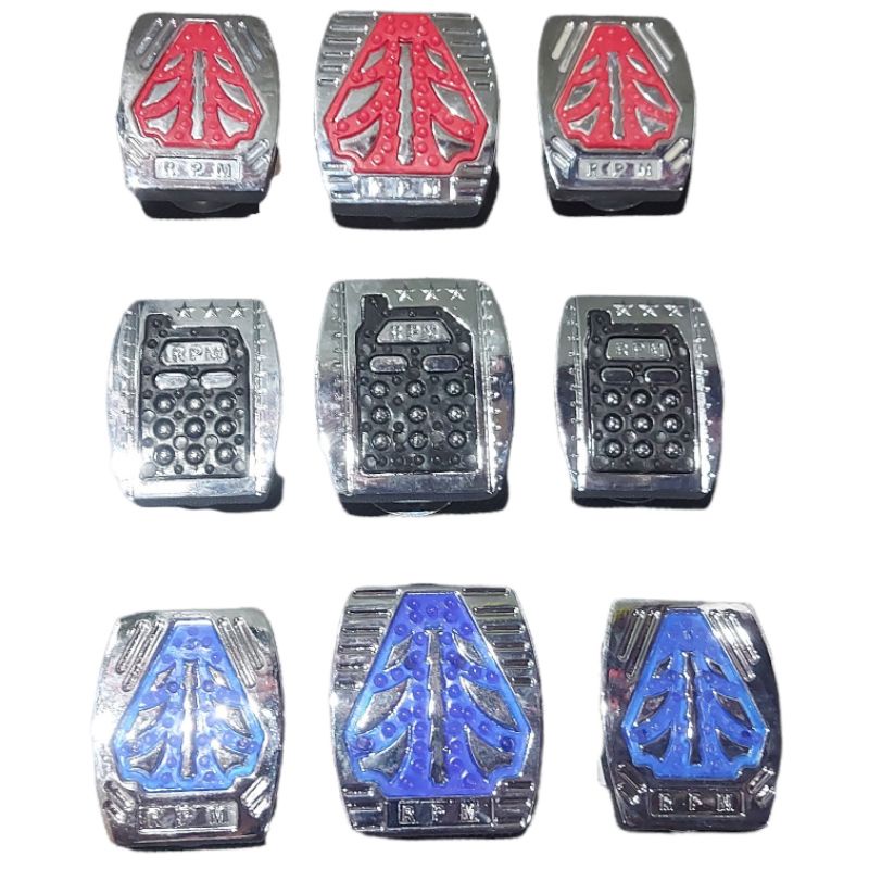 Jual PEDAL PAD SET MOTOR COVER PEDAL REM PERSNELING MOTOR ISI 3 PCS ...