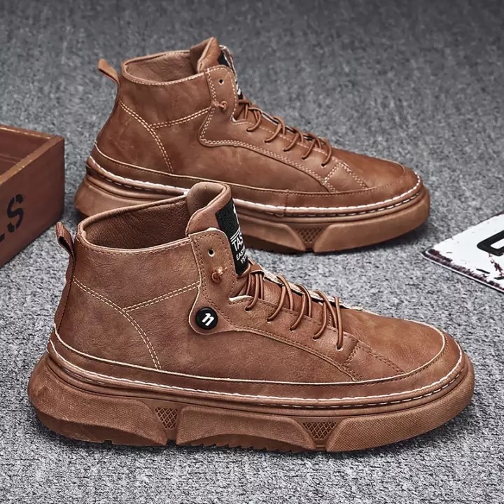 Jual Sepatu Boot Pria Import Martin Luther Boot Retro Casual - Sepatu ...