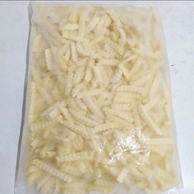 Jual Kentang Beku Frozen 2.5 kg Crinkle dan Shoestring | Shopee Indonesia