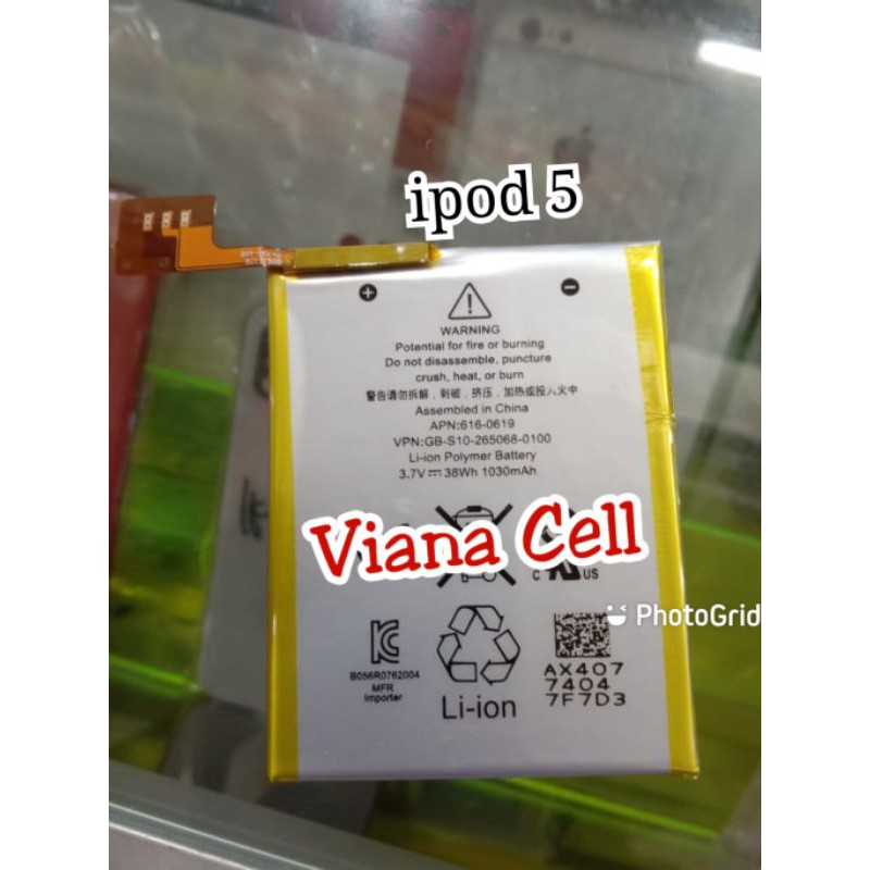 Jual BATERAI BATREI BATTERY AIPOD 5 ORIGINAL 100 PERSEN | Shopee Indonesia