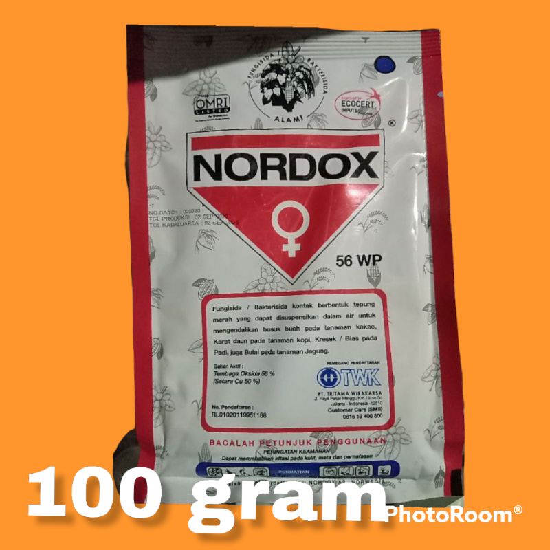 Jual Nordox 100 gram nefos kuproxat fungisida bakterisida penyakit ...