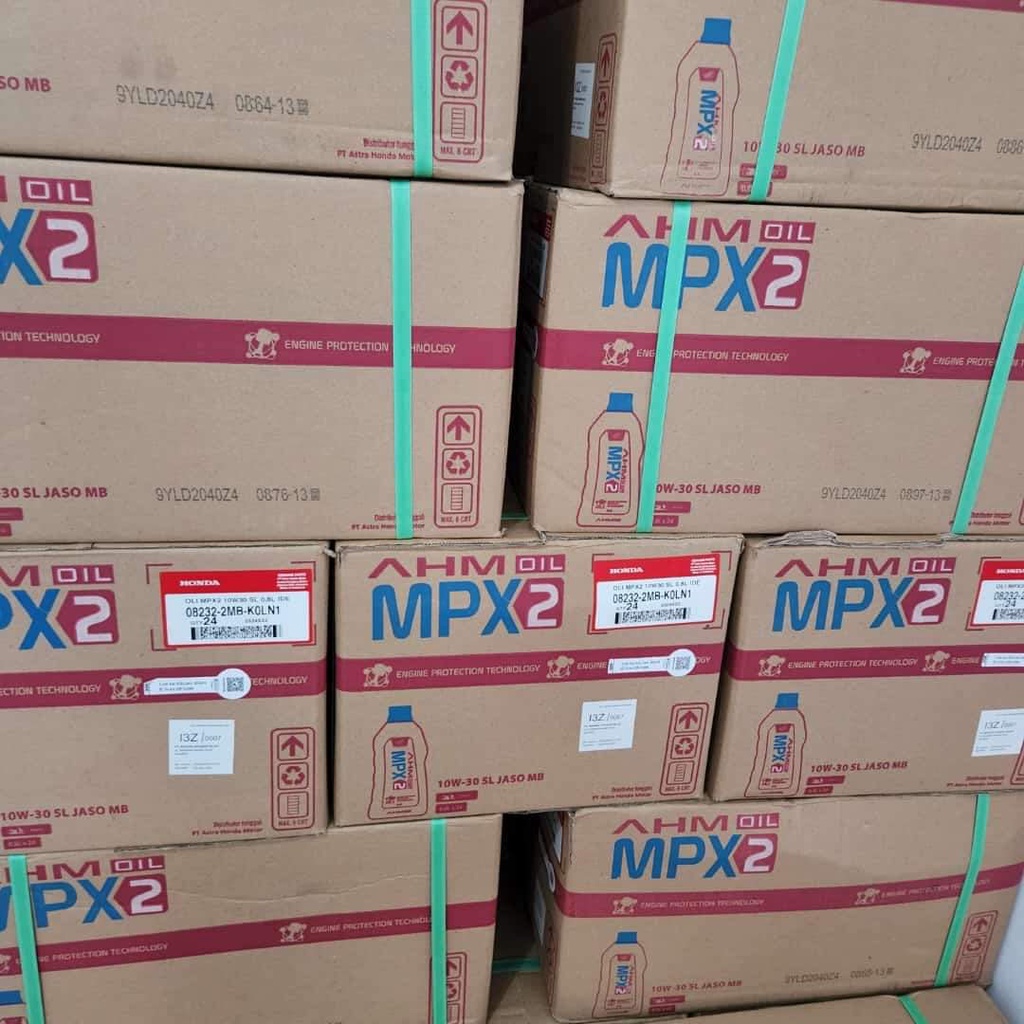 Jual Oli AHM MPX2 800ML 1 Dus/24 Botol Kemasan Baru | Shopee Indonesia