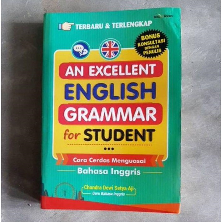 Jual NEW!! BUKU AN EXCELLENT ENGLISH GRAMMAR FOR STUDENT - REAL BOOK ...