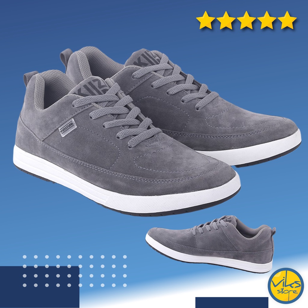 Jual Sepatu Sneakers Pria Cowok Tali Style Casual Distro Kuzatura ...