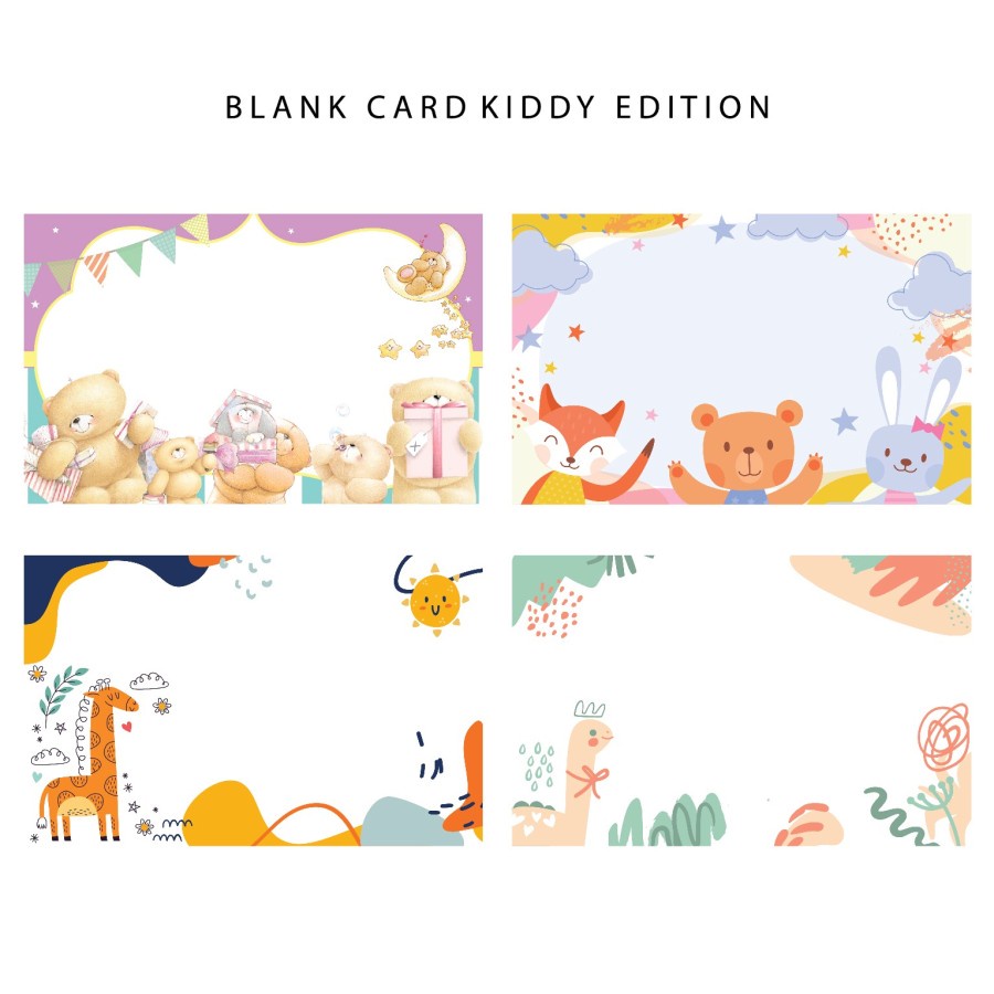 Jual KARTU UCAPAN ANAK NEWBORN BABY CARD BABY WISHES GREETING CARDS ...