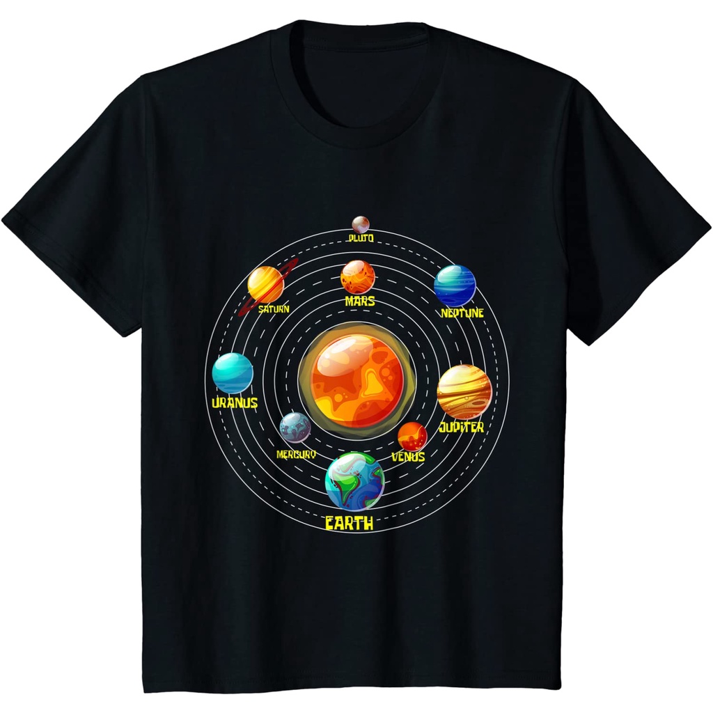 Jual Baju Kaos Anak Solar System Planets T-Shirt | Shopee Indonesia