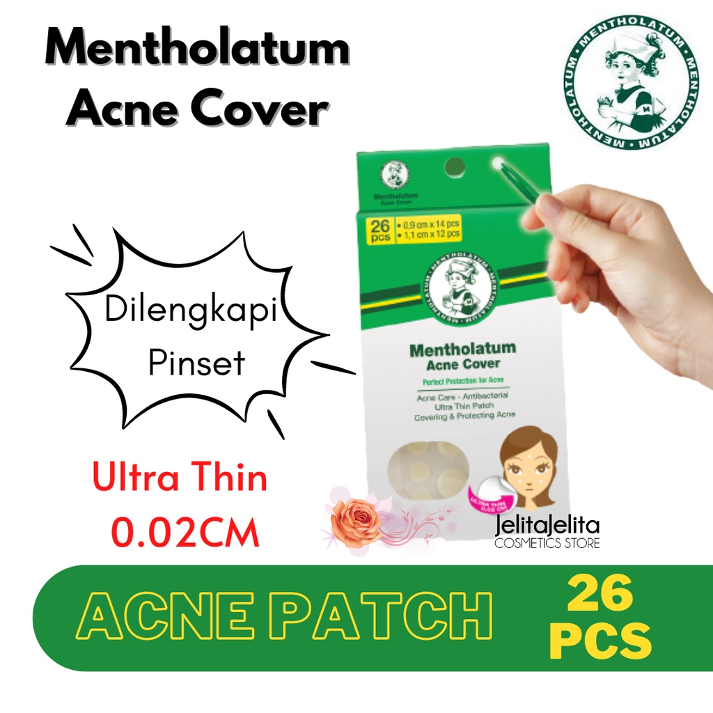 Jual Mentholatum Acne Cover / Acne Patch Plester Jerawat Antibacterial ...