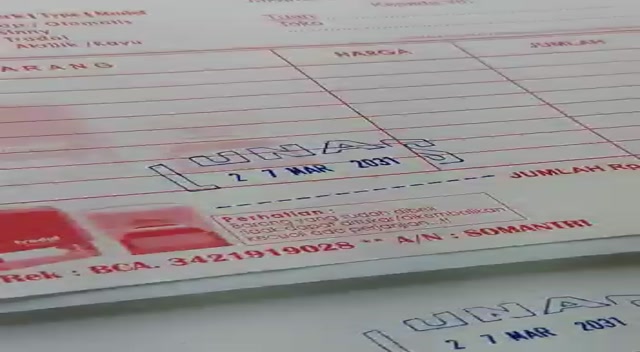 Jual STEMPEL JOYKO TYPE LUNAS TINTA BAK SETEMPEL BON KWITANSI FAKTUR ...