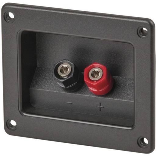 Jual Terminal Box Speaker Speakon Biding 2 Pin 2 Lubang Lobang Audio ...