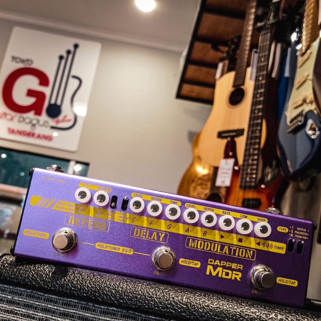 Jual Valeton Dapper MDR Effects Strip Guitar Effect | Shopee Indonesia