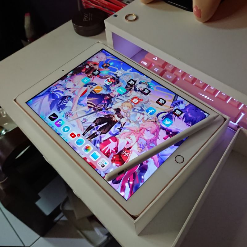 Jual Ipad 8 128gb second rose gold split payment | Shopee Indonesia