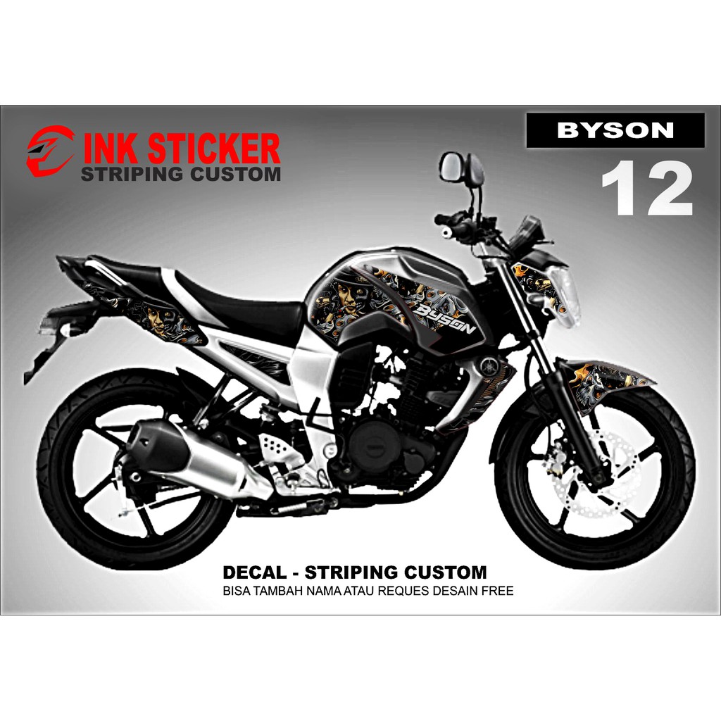 Jual Sticker Striping Byson 12 motif Jerix | Shopee Indonesia