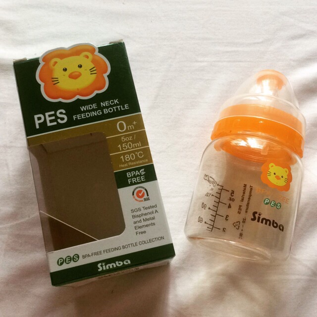 Jual Simba Wide Neck Bottle / Botol Susu / ASI PES 150 ml / 150ml ...