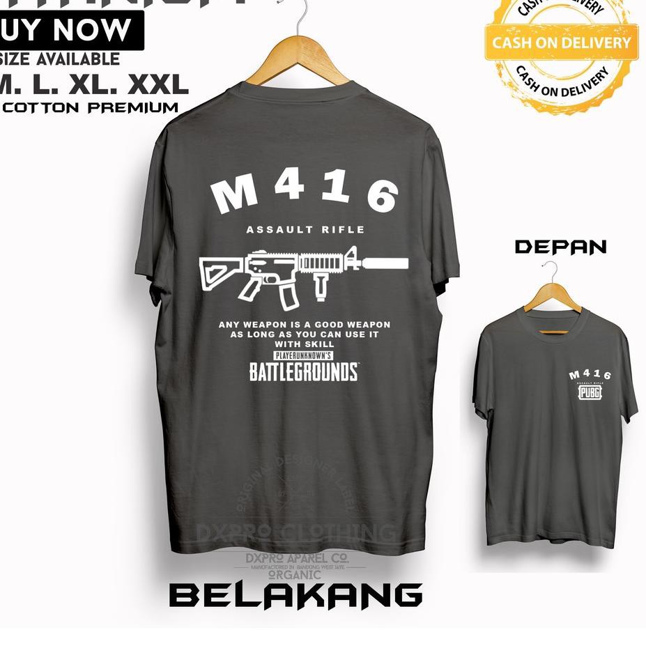 Jual NEW KAOS BAJU DISTRO PUBG M416 AR8 .. | Shopee Indonesia