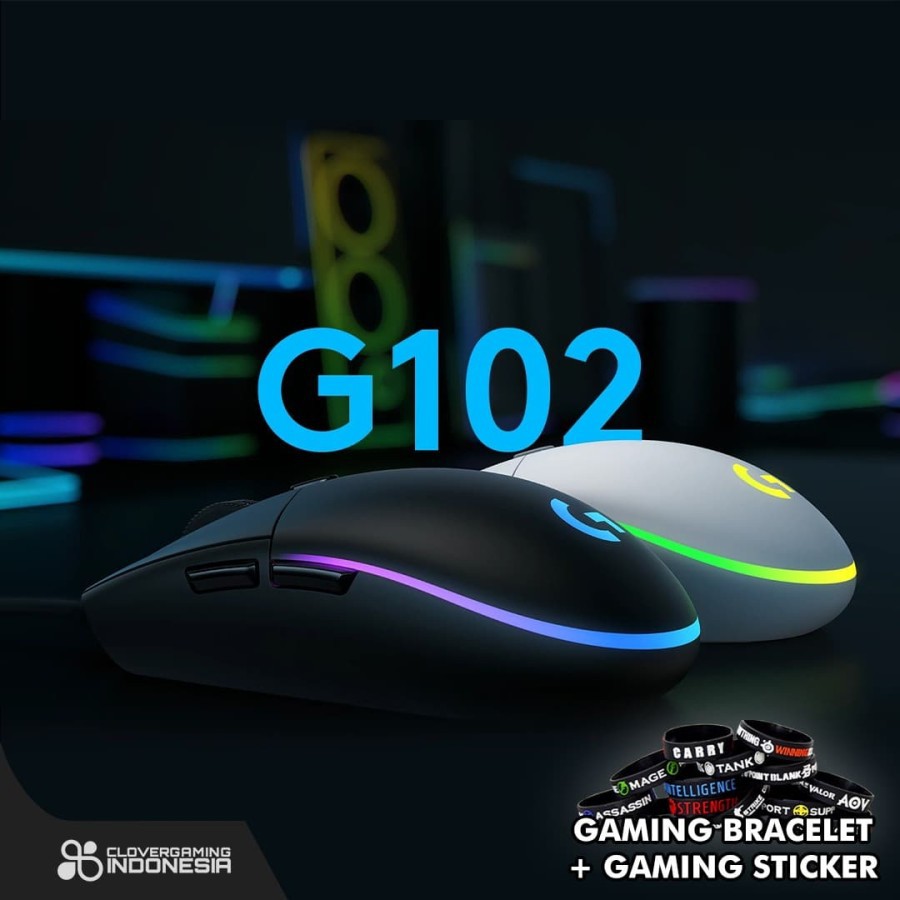 Jual Logitech G102 RGB v2 Lightsync - G102LS G203 RGB Gaming Mouse | Shopee Indonesia