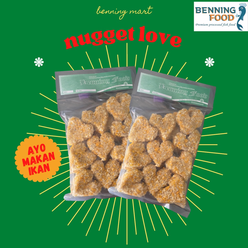 Jual Nugget Love Bening Isi 20 Pcs | Shopee Indonesia