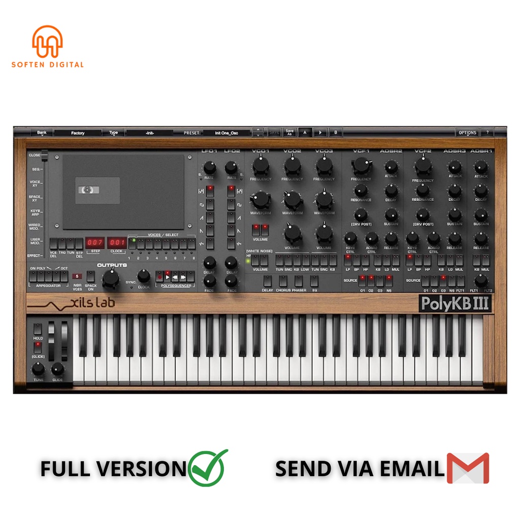 Jual Xils polyKB III v3 VST Plugin captures the sound and spirit of the ...