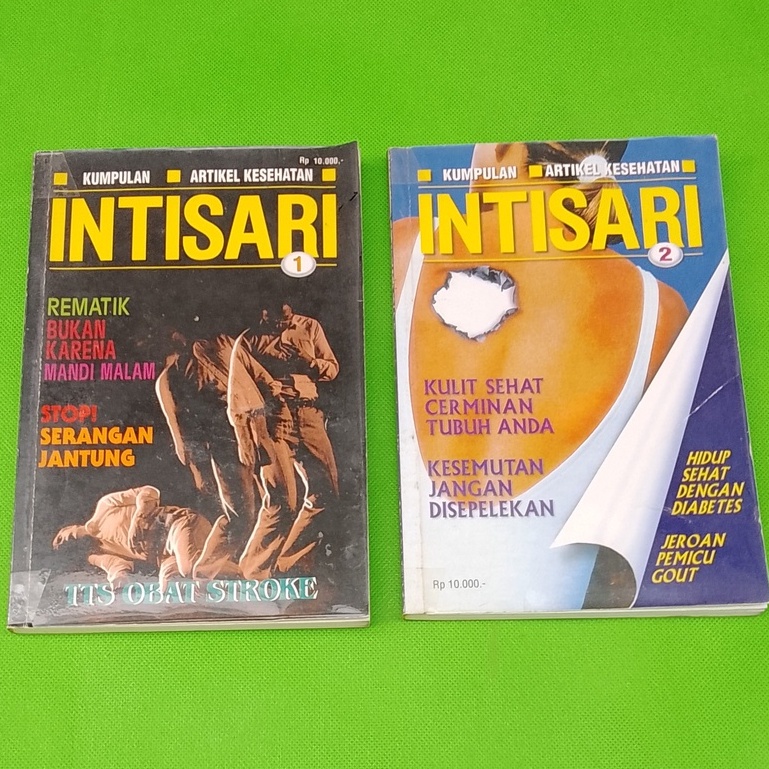 Jual Buku Intisari Kumpulan Artikel Kesehatan / Buku Kesehatan / Buku ...