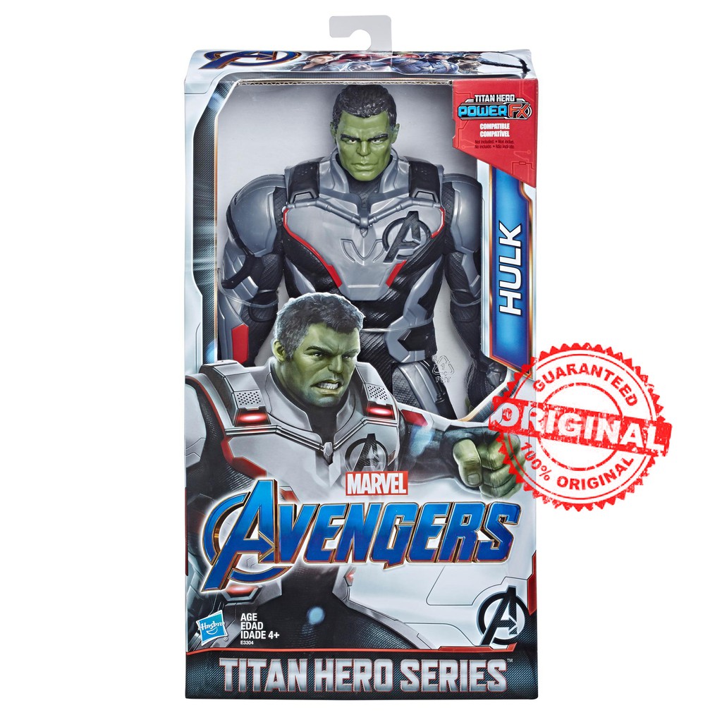 Jual MARVEL Avengers Endgame Titan Hero FX Series Hulk Quantum Suit ...