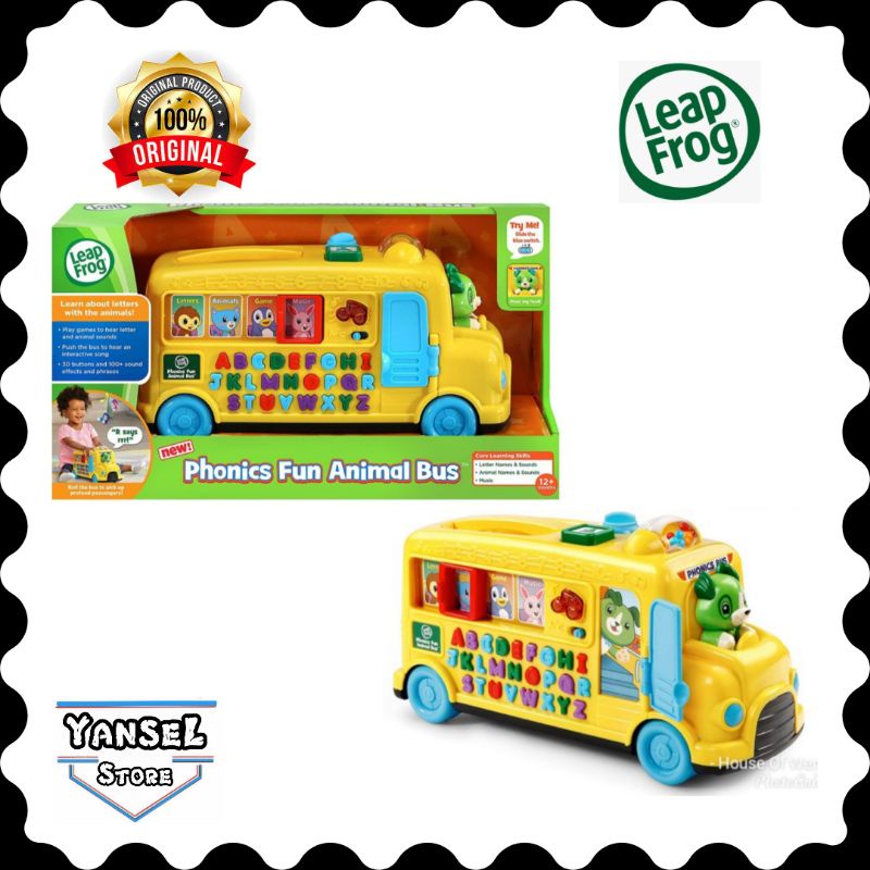 Jual Leapfrog Phonics Fun Animal Bus | Shopee Indonesia