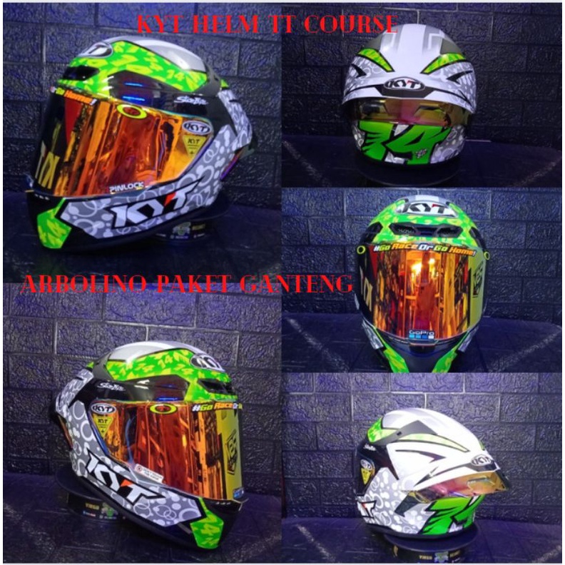 Jual KYT HELM TT COURSE ARBOLINO PAKET GANTENG SNI DOT(Ongkir termurah 2 kg) | Shopee Indonesia