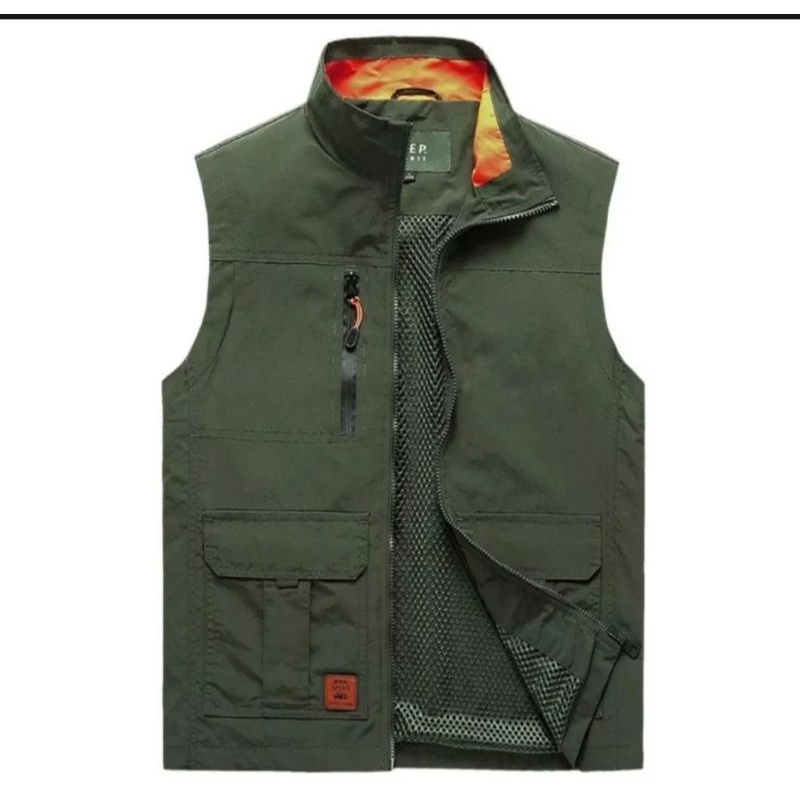 Jual VEST ROMPI PRIA TERBARU/ROMPI KEREN/ROMPI CASUAL | Shopee Indonesia