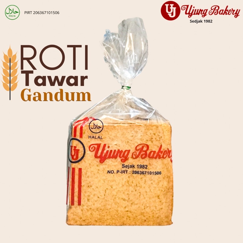 Jual Roti Tawar Gandum | 12 x 12 | 10 Slice | Shopee Indonesia