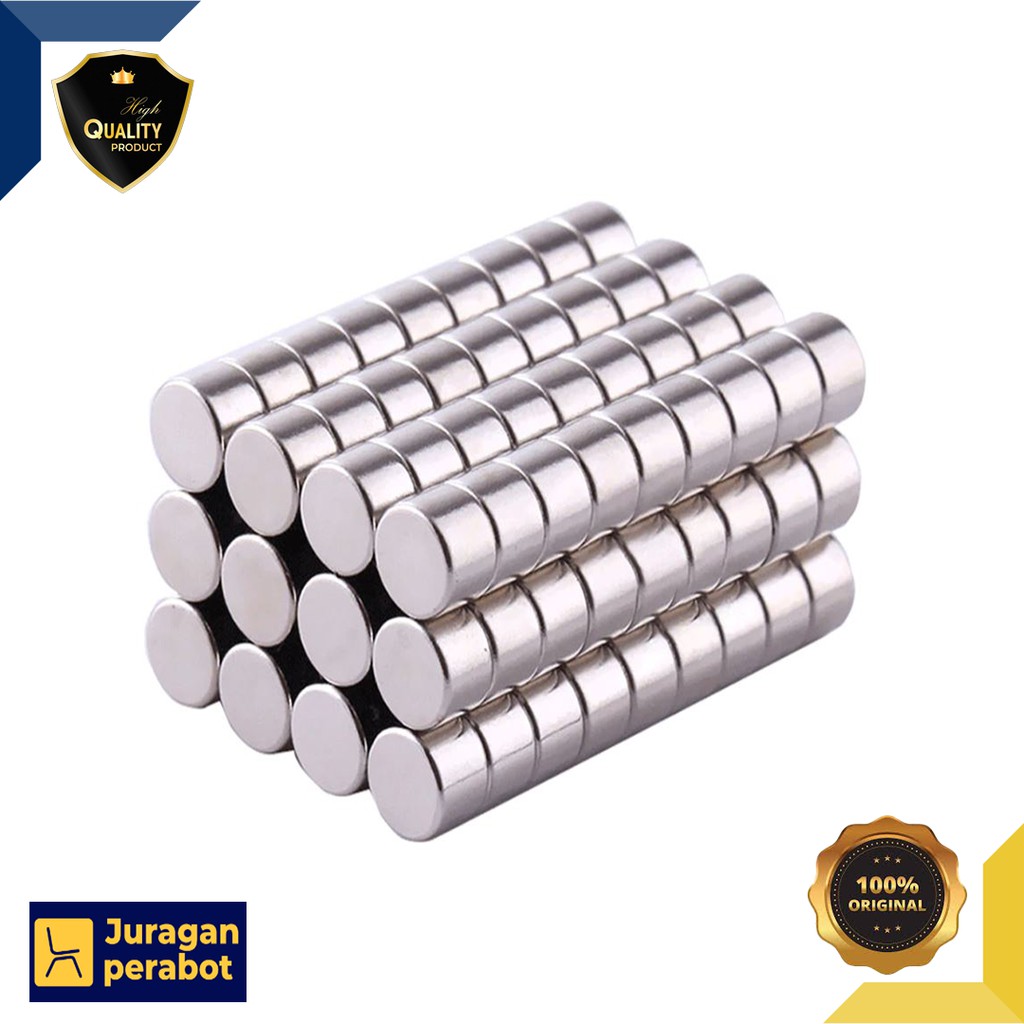 Jual Neodymium Magnet Ukuran 5x3 mm | Shopee Indonesia