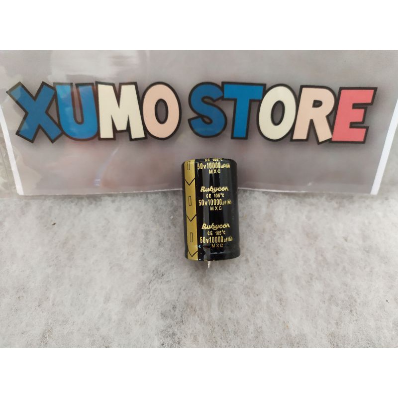 Jual kapasitor elko 10000 uf 50v FULL capasitor elco 10000uf 50v ...