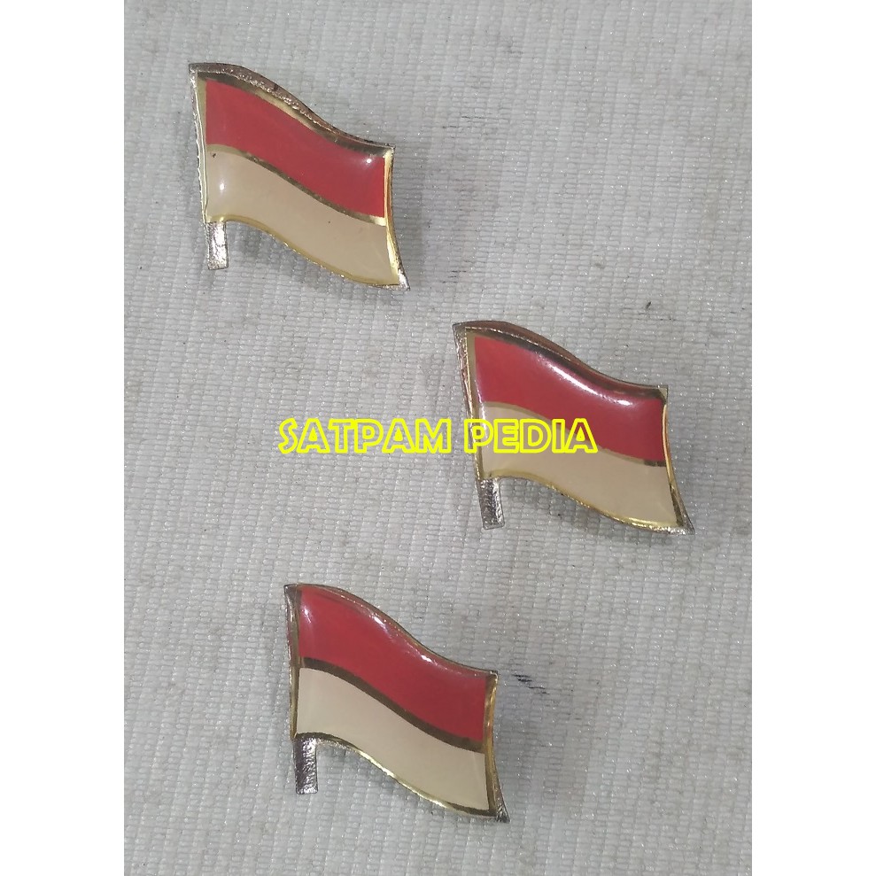 Jual Pin Bendera Indonesia - Pin Merah Putih - Bros Bendera Indonesia ...