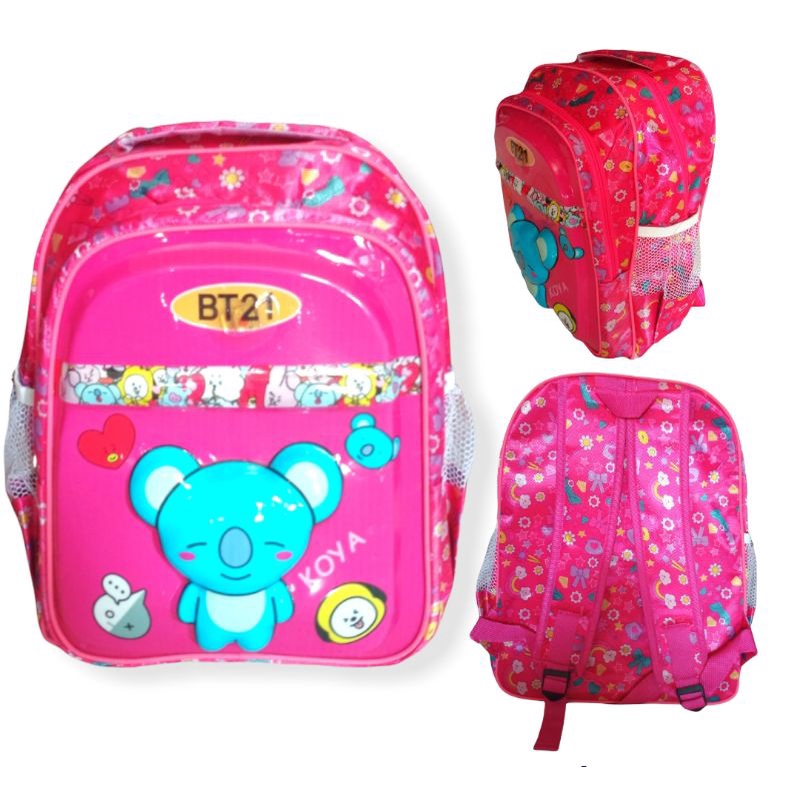 Jual Tas Sekolah Anak TK-SD BTS LED lampu Nyala | Shopee Indonesia