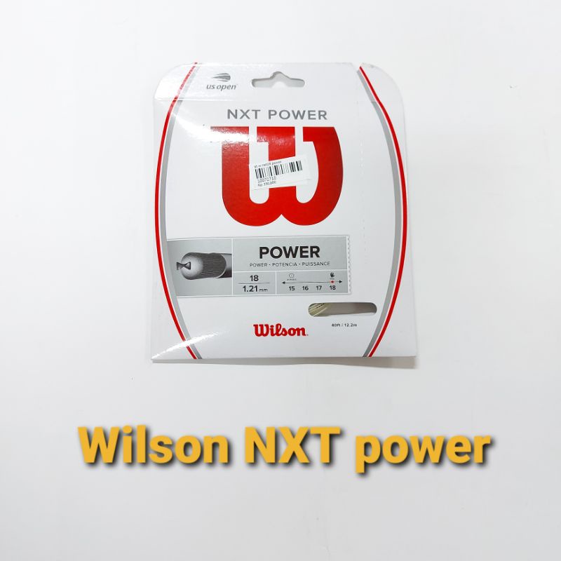 Jual Senar tenis wilson nxt power | Shopee Indonesia