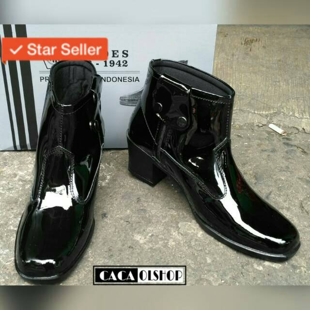 Jual AR Exclusive Sepatu PDH PDL Wanita Ankle Boots PDLSus Polwan ...