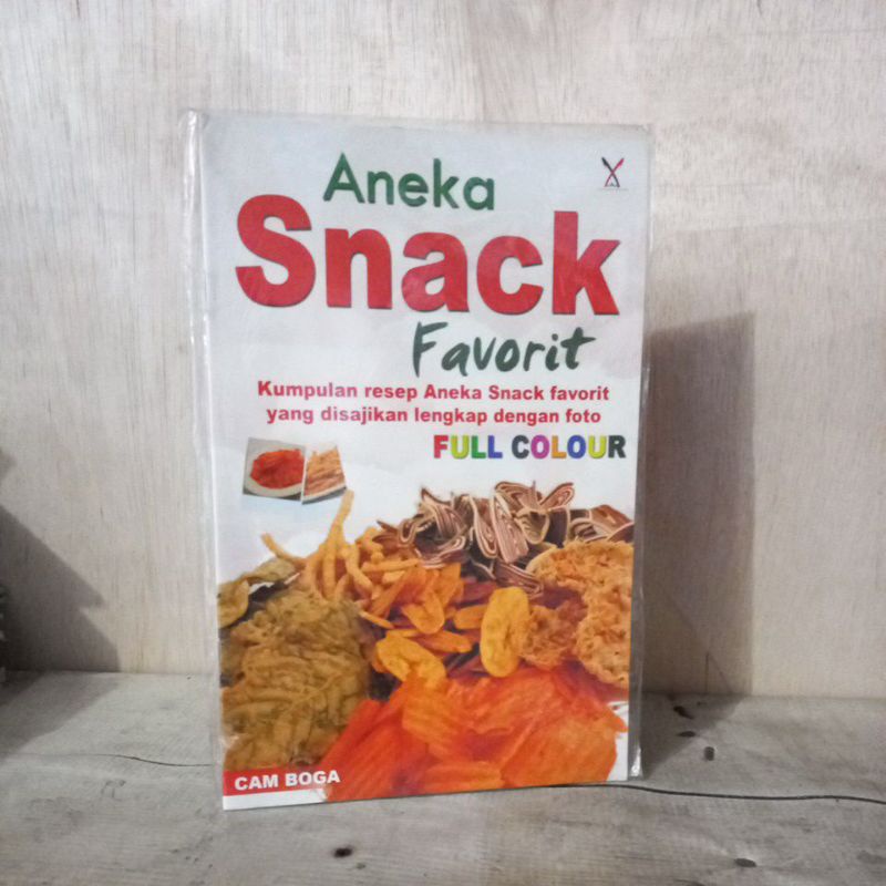 Jual Buku Resep Makanan - Aneka Snack Favorit (Full Colour) | Shopee ...