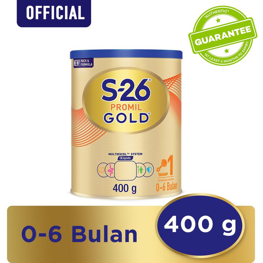Jual S26 Promil Gold Tahap 1 Susu Formula - 400 gr | Shopee Indonesia