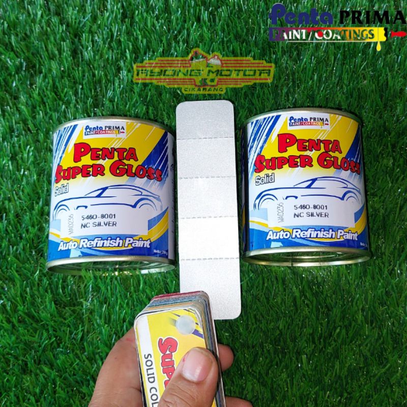 Jual Cat Penta Super Gloss/Cat Duco 8001 NC Silver | Shopee Indonesia