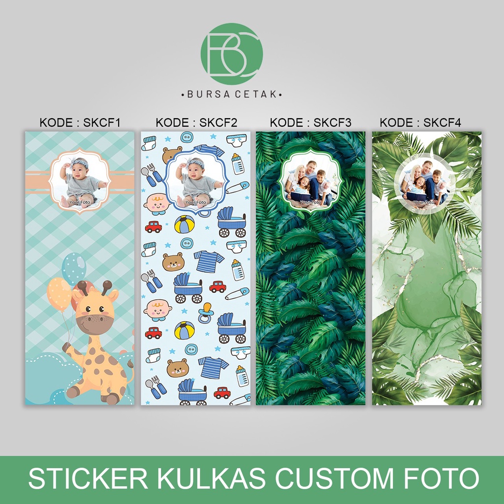 Jual BURSA CETAK - Sticker Kulkas Aesthetic Lucu 1 pintu dan 2 pintu ...