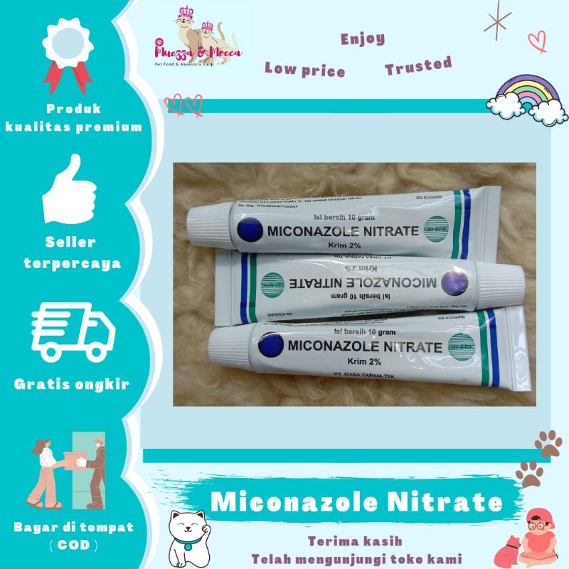 Jual miconazole salep / salep jamur kucing / obat jamur | Shopee Indonesia