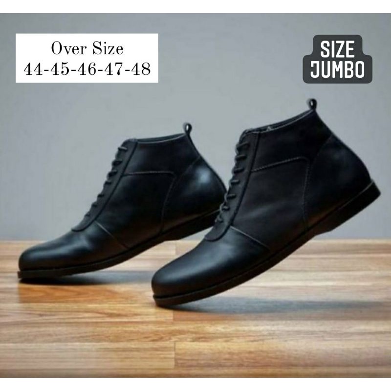 Jual Sepatu Semi Formal Pria Big Size 44-45-46-47-48 Low Boot Kerja ...