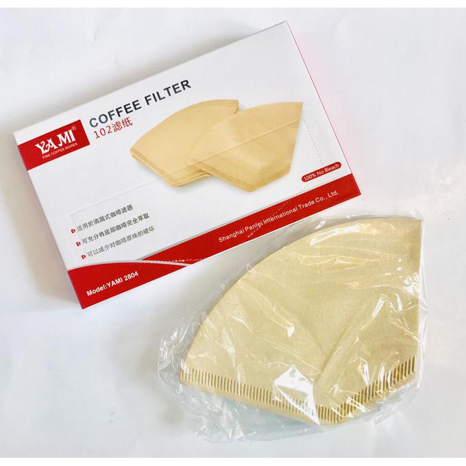 Jual Coffee Filter Flat Bottom 102 Yami , Cf-Ym2804 | Shopee Indonesia