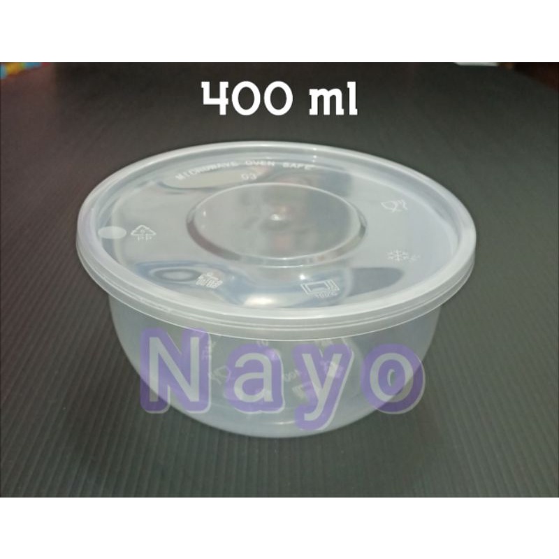 Jual Cup plastik 400ml isi 500 pcs (KHUSUS GOSEND) / Cup salad ...