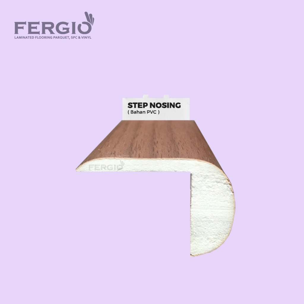 Jual Fergio Step Nosing PVC untuk lantai kayu parket laminate / lantai ...