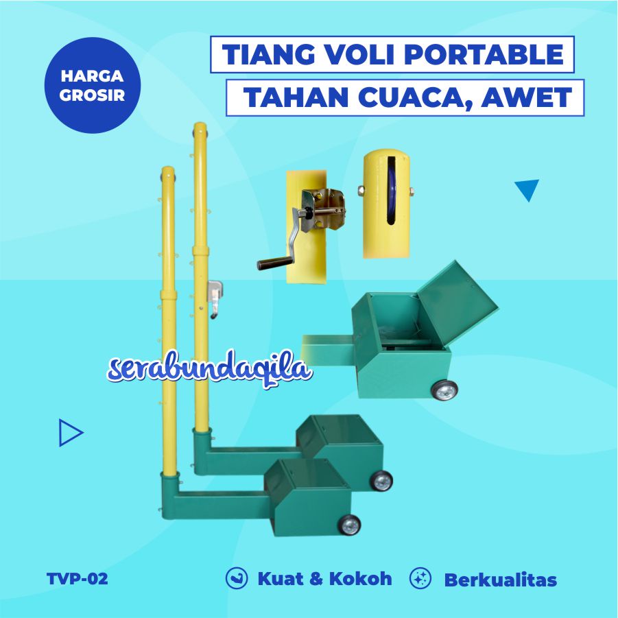 Jual Tiang Voli Portable TVP-02 murah | Shopee Indonesia